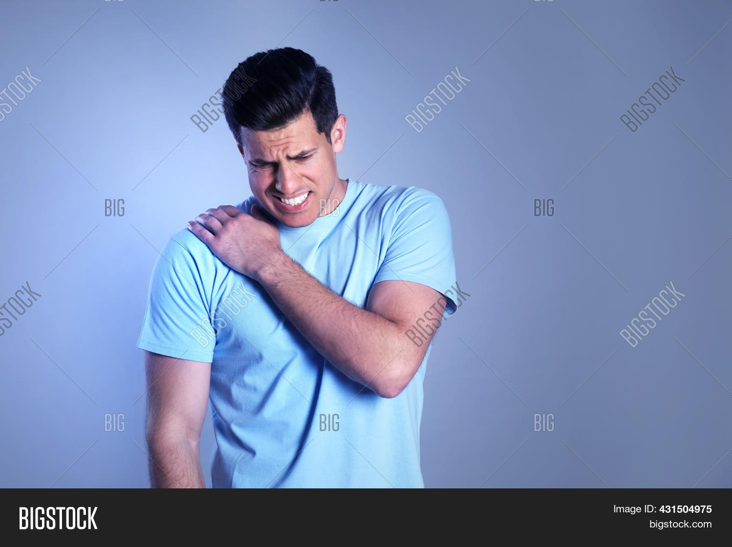Man Suffering Shoulder Image & Photo (Free Trial) | Bigstock