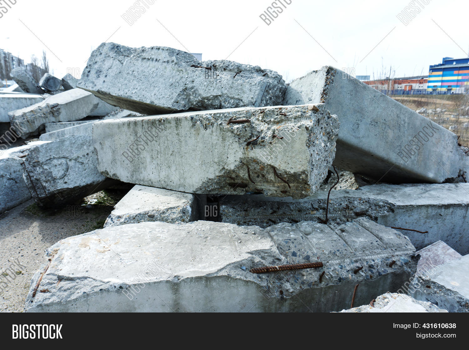 Destroyed Concrete Image & Photo (Free Trial) | Bigstock