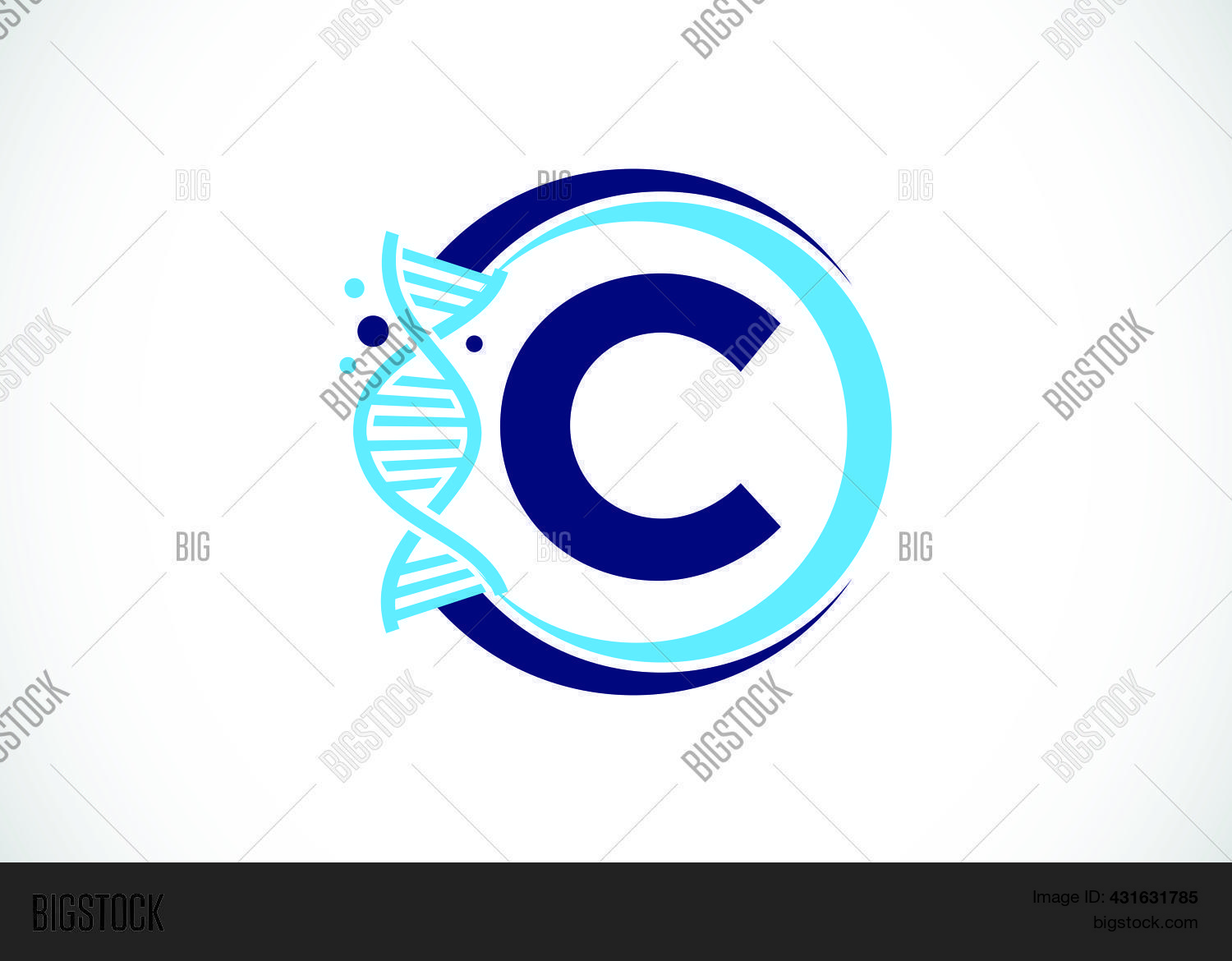 Initial C Monogram Vector & Photo (Free Trial) | Bigstock