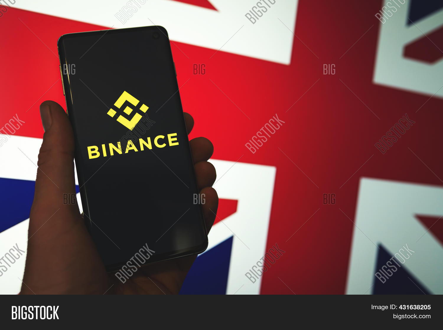 Binance App Logo On Image & Photo (Free Trial) | Bigstock