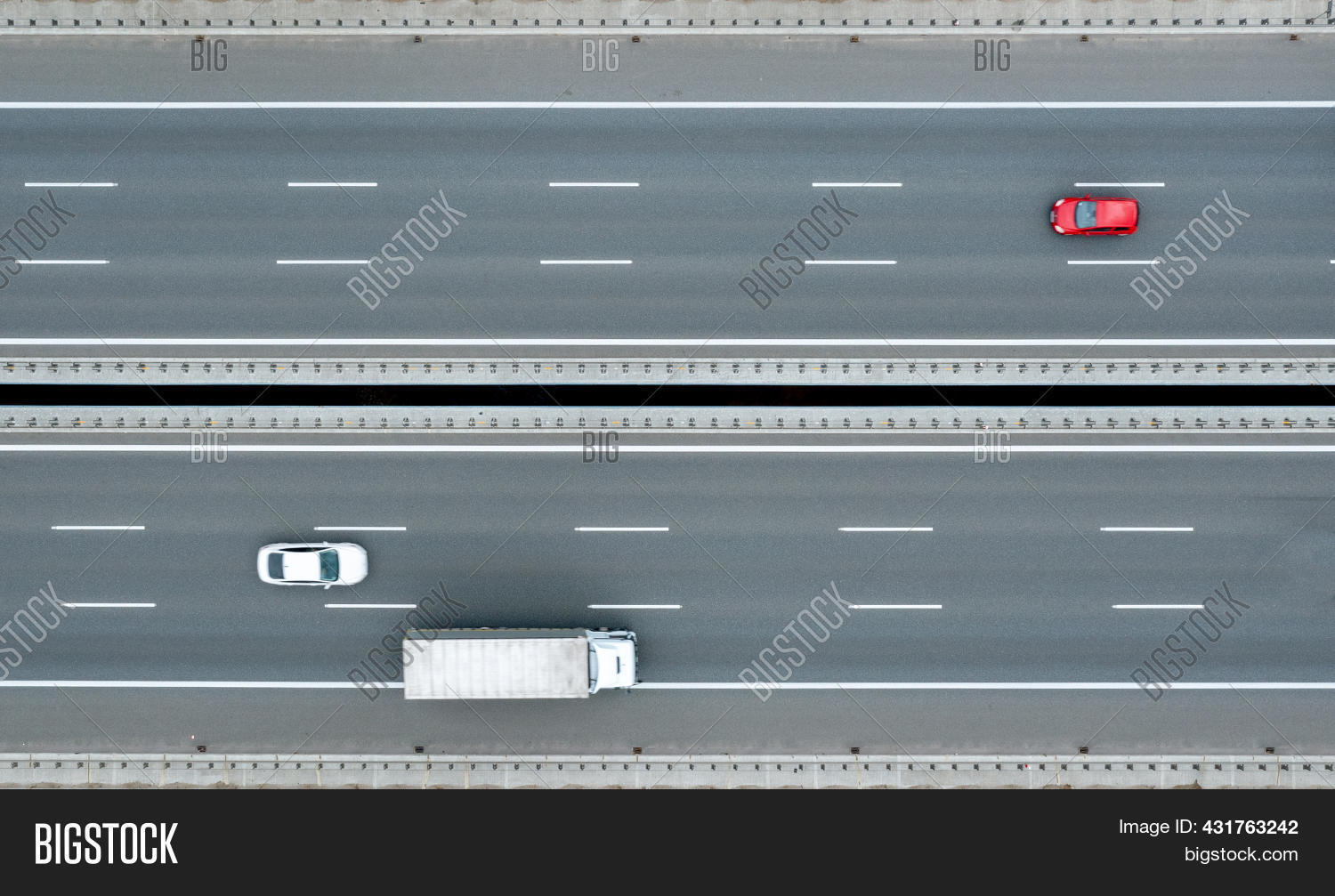 Aerial View Freeway Image & Photo (Free Trial) | Bigstock