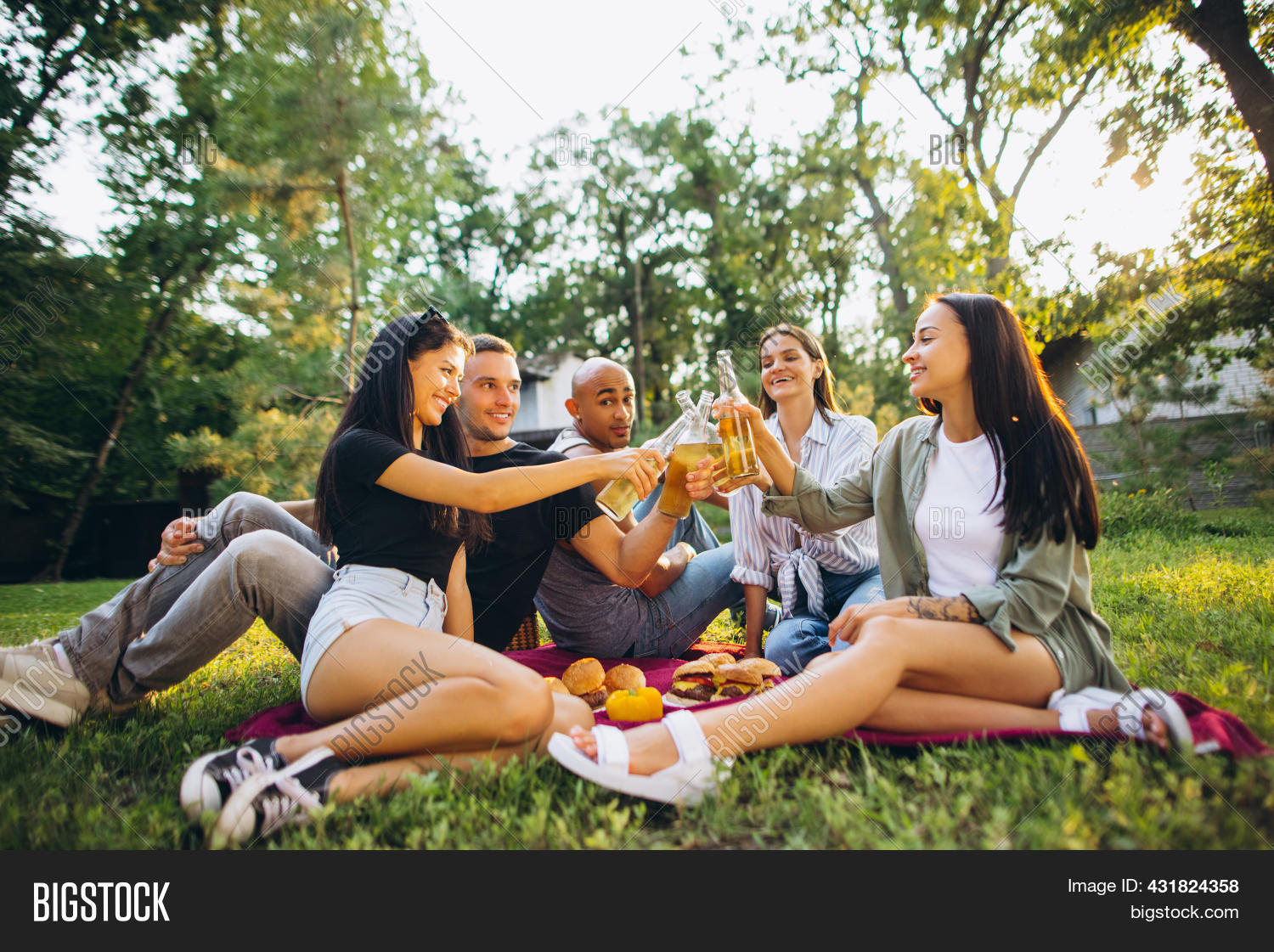 Picnic Gathering. Image & Photo (Free Trial) | Bigstock