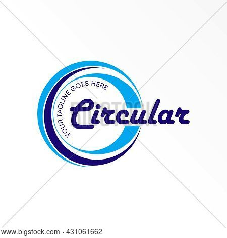 Letter Circular Logo Vector & Photo (Free Trial) | Bigstock