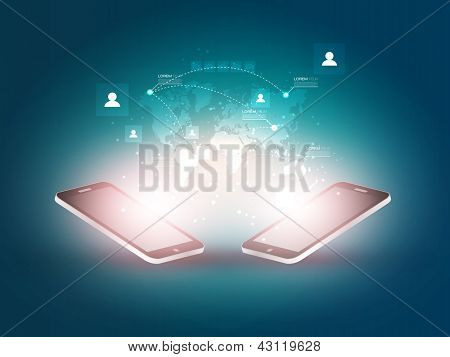 Futuristic Mobile Vector & Photo (Free Trial) | Bigstock