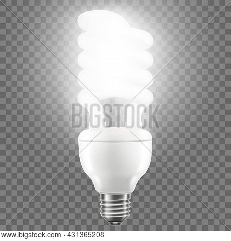 Glowing Led Bulb Vector & Photo (Free Trial) | Bigstock
