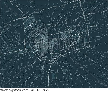 Map City Elche, Spain Vector & Photo (Free Trial) | Bigstock