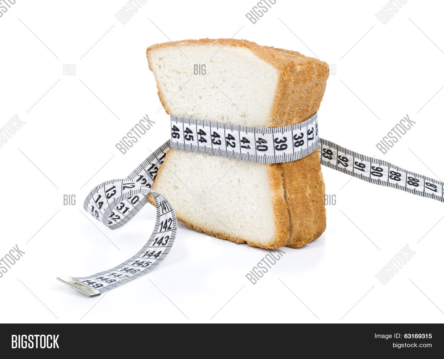 Piece Bread Grasped By Image & Photo (Free Trial) | Bigstock