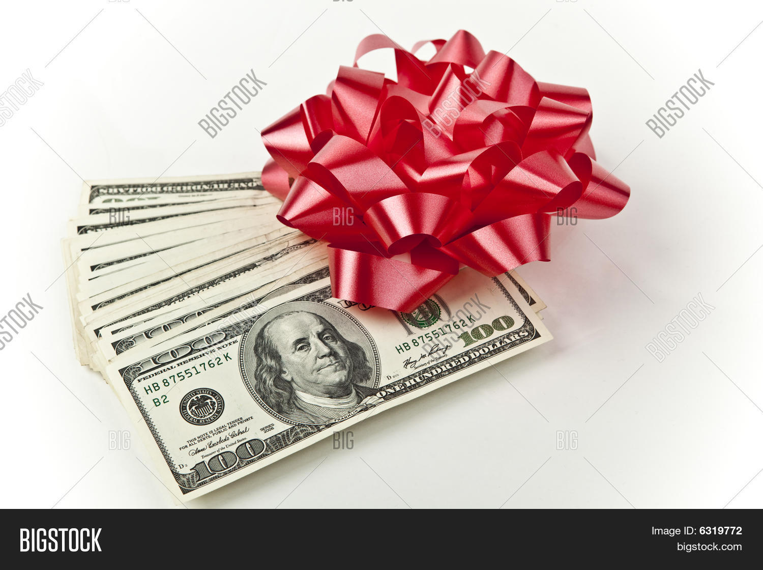 Red Bow Cash Image & Photo (Free Trial) | Bigstock