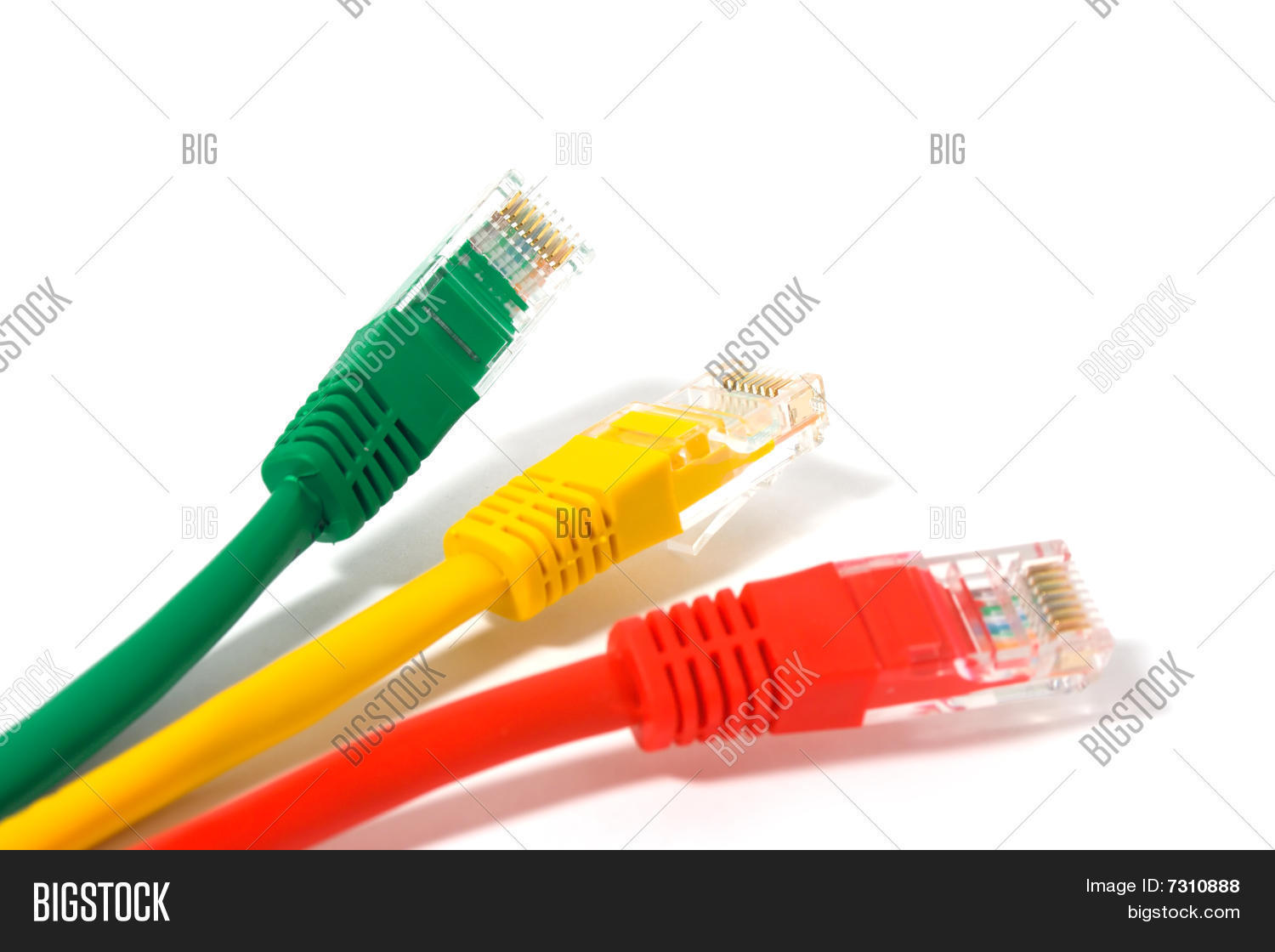 Color Utp Cables Image & Photo (Free Trial) | Bigstock
