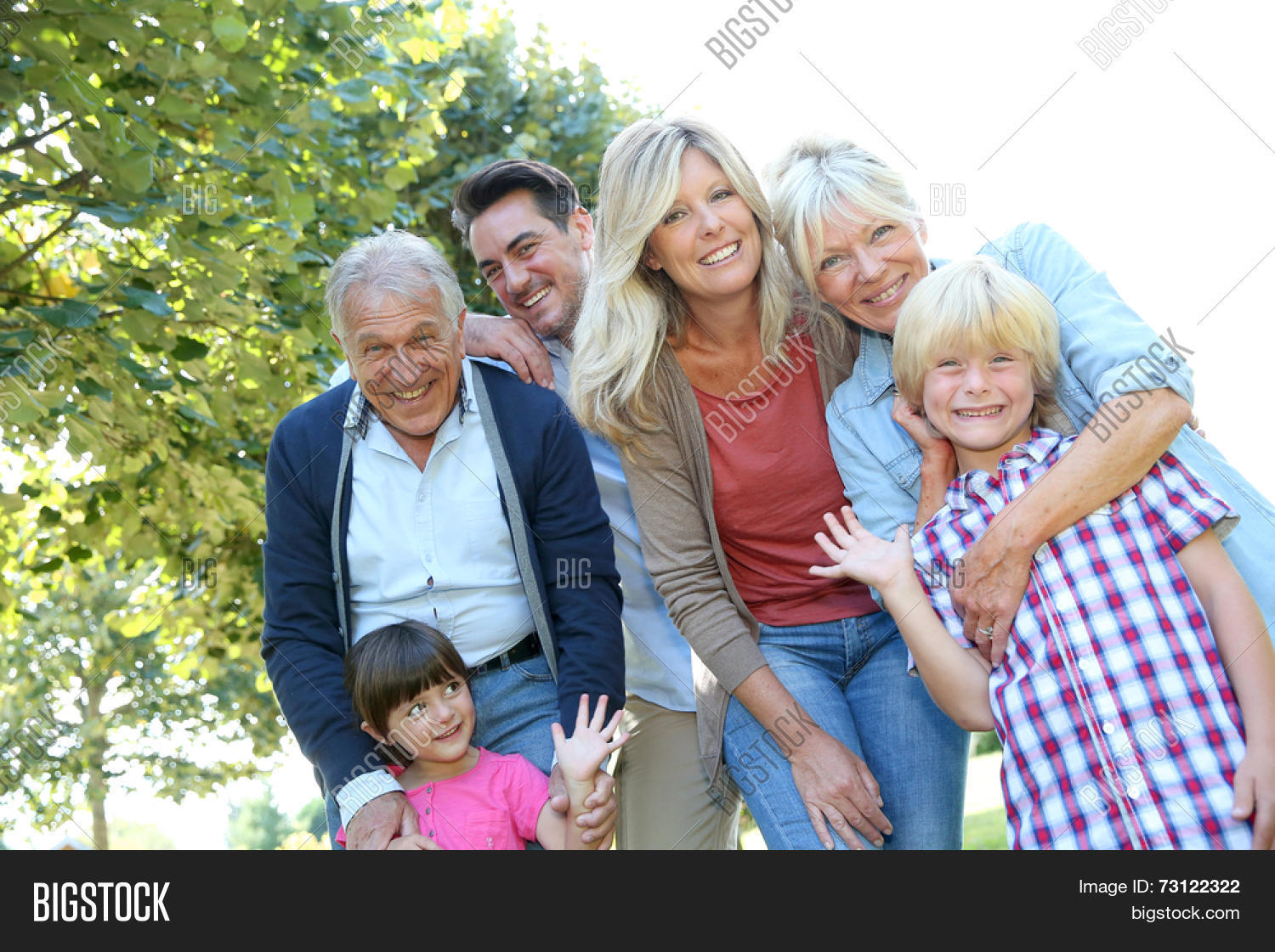 Happy 3 Generation Image & Photo (Free Trial) | Bigstock