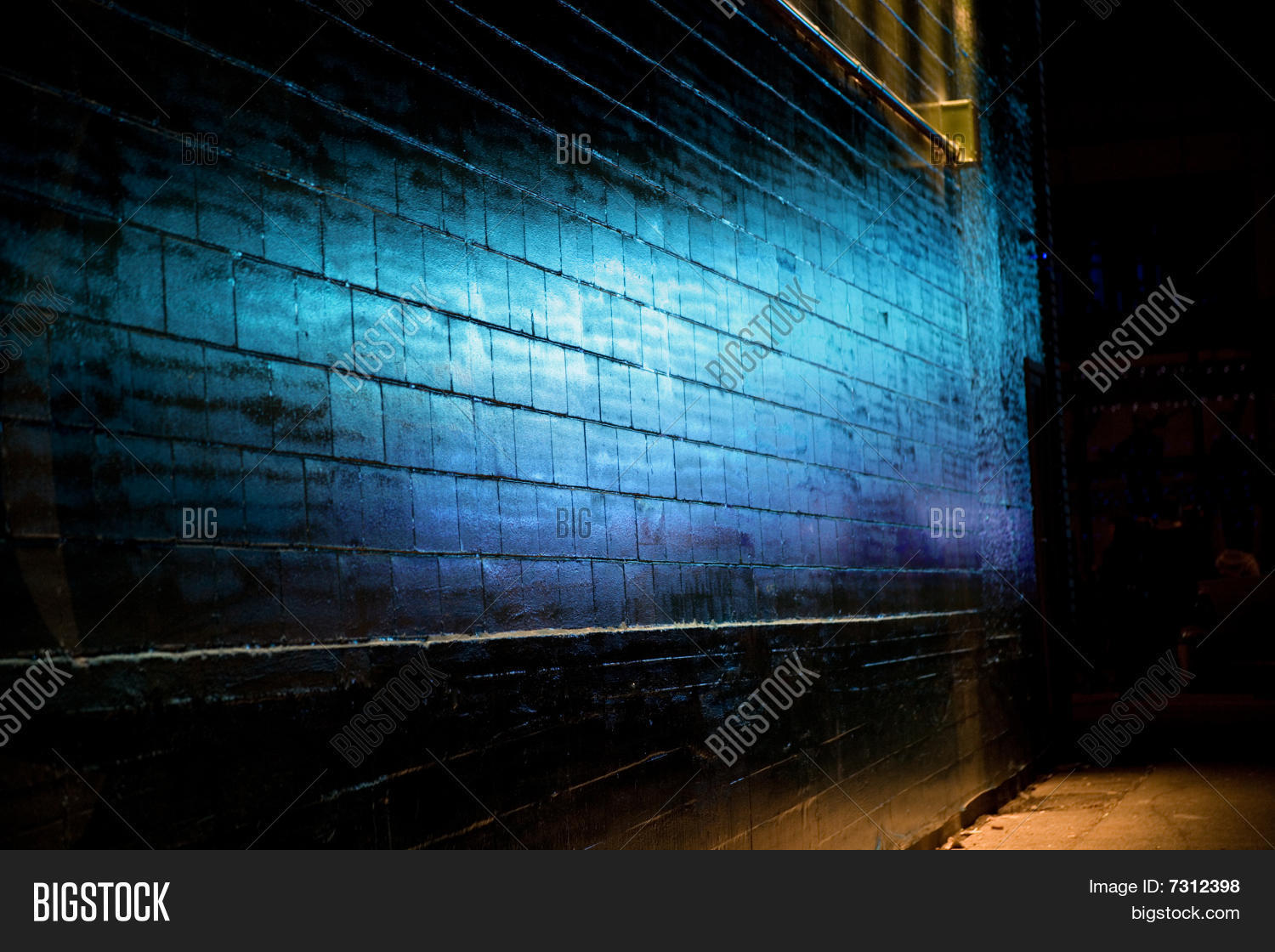 Blue Light Reflect On Image & Photo (Free Trial) | Bigstock