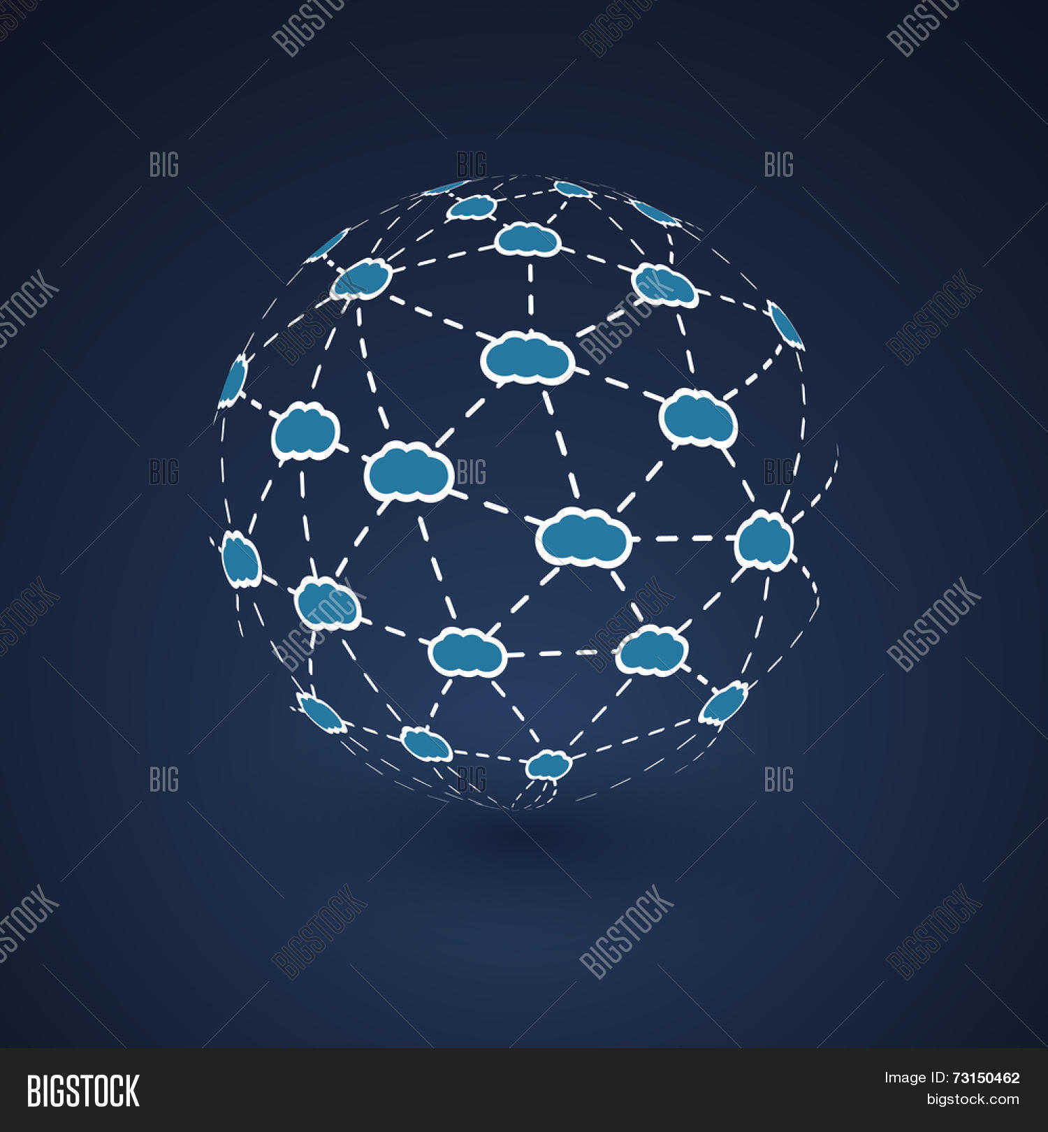 Networks, Cloud Vector & Photo (Free Trial) | Bigstock