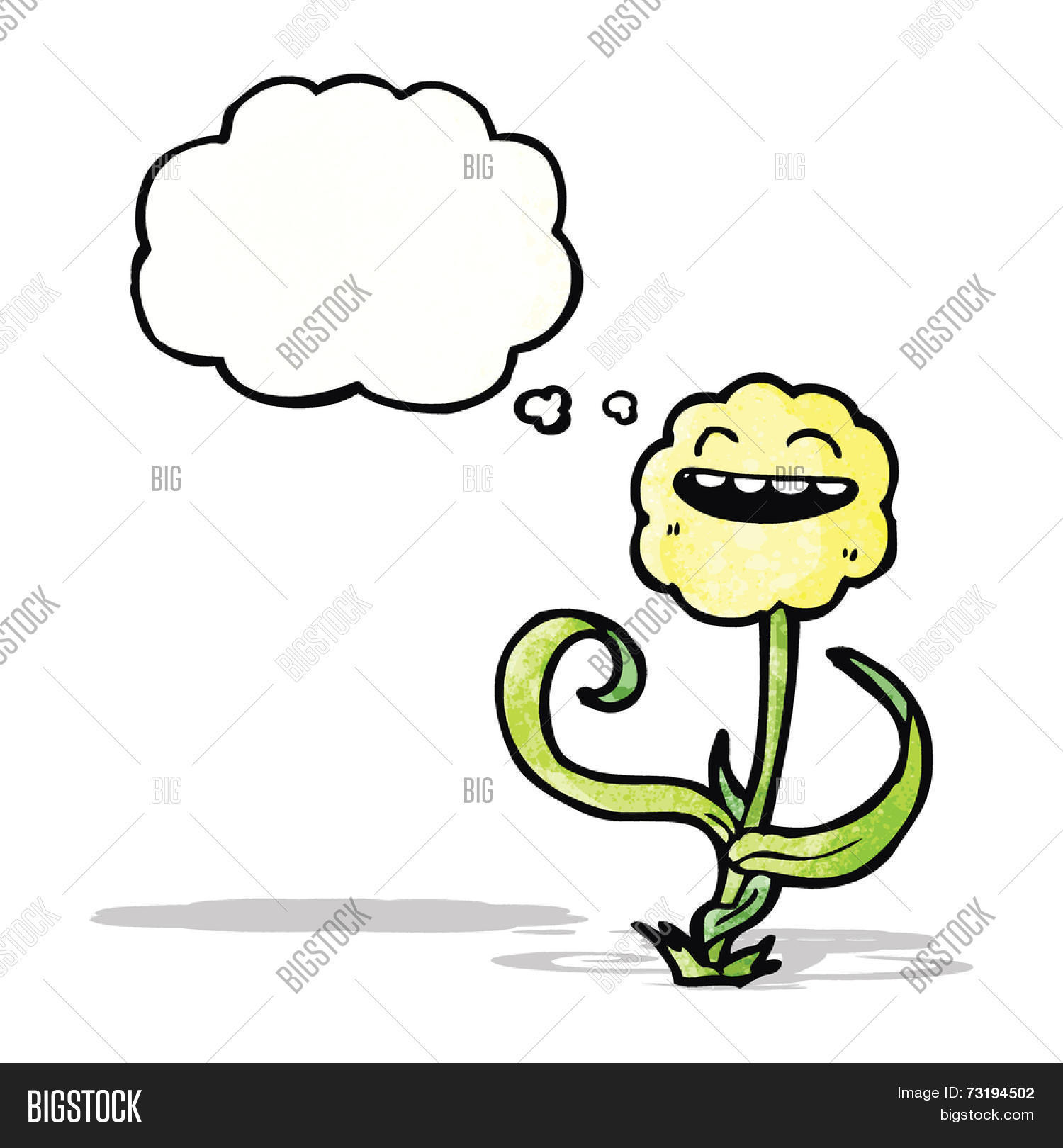 Cartoon Flower Vector & Photo (Free Trial) | Bigstock