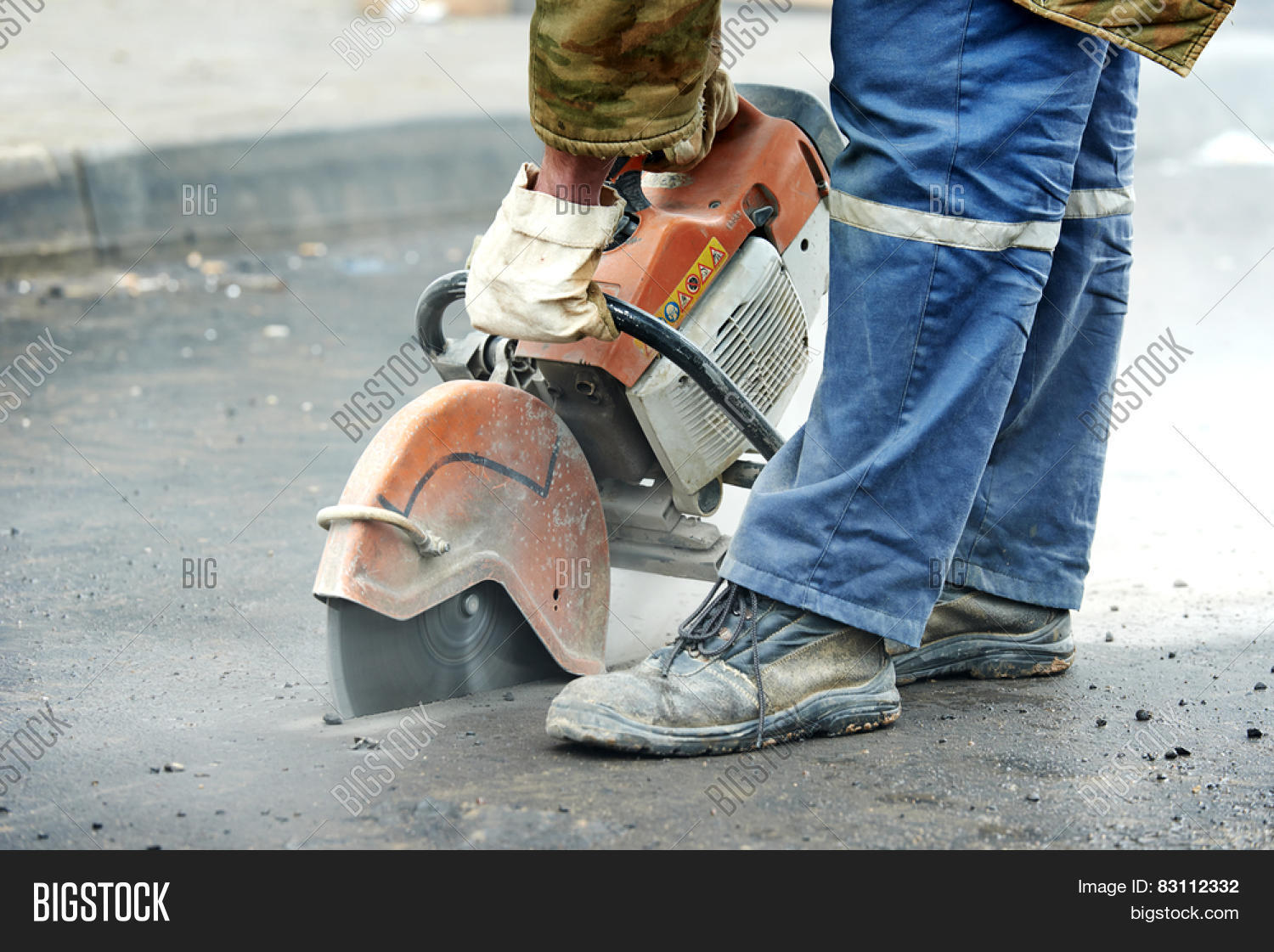 Builder Worker Cut-off Image & Photo (Free Trial) | Bigstock