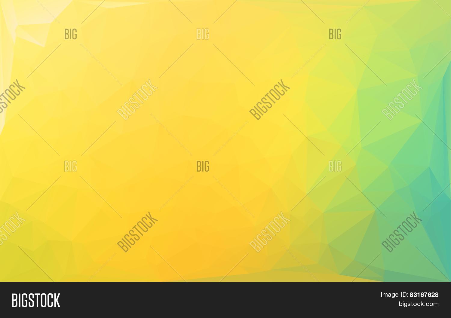Yellow Vector Polygon Vector & Photo (Free Trial) | Bigstock