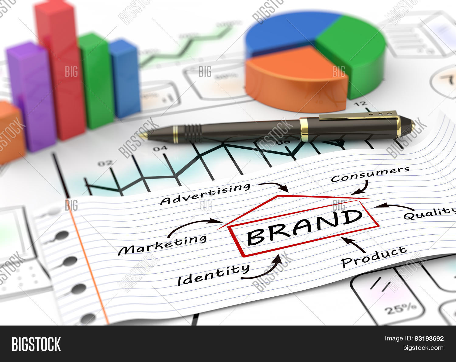 Business Graph Growth Image & Photo (Free Trial) | Bigstock