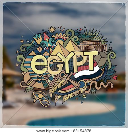 Egypt Hand Lettering Vector & Photo (Free Trial) | Bigstock