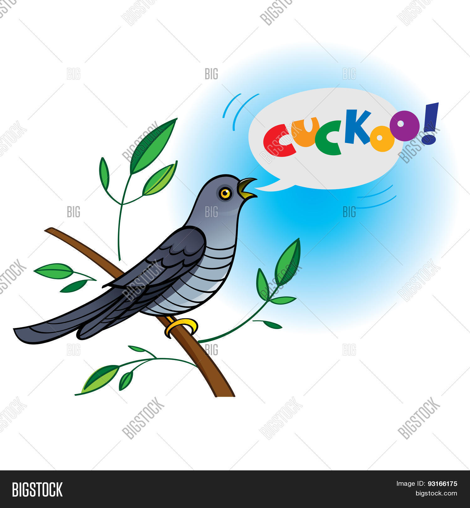 Cuckoo Vector & Photo (Free Trial) | Bigstock
