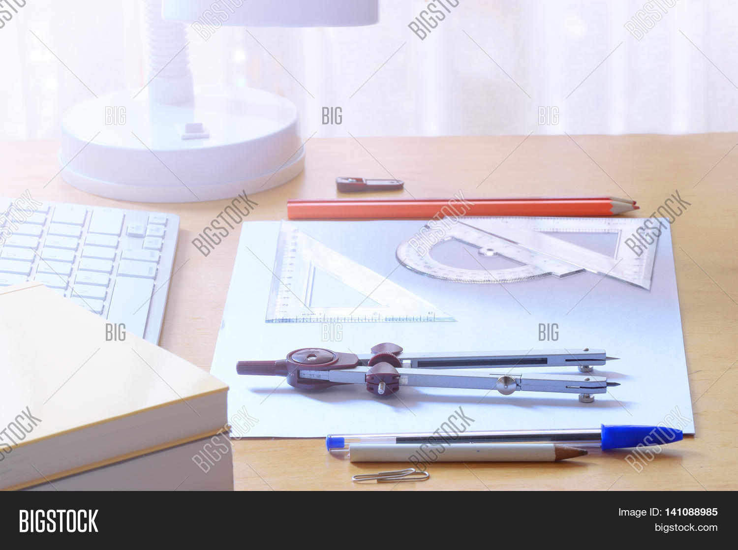 Desktop Some Utensils Image & Photo (Free Trial) | Bigstock