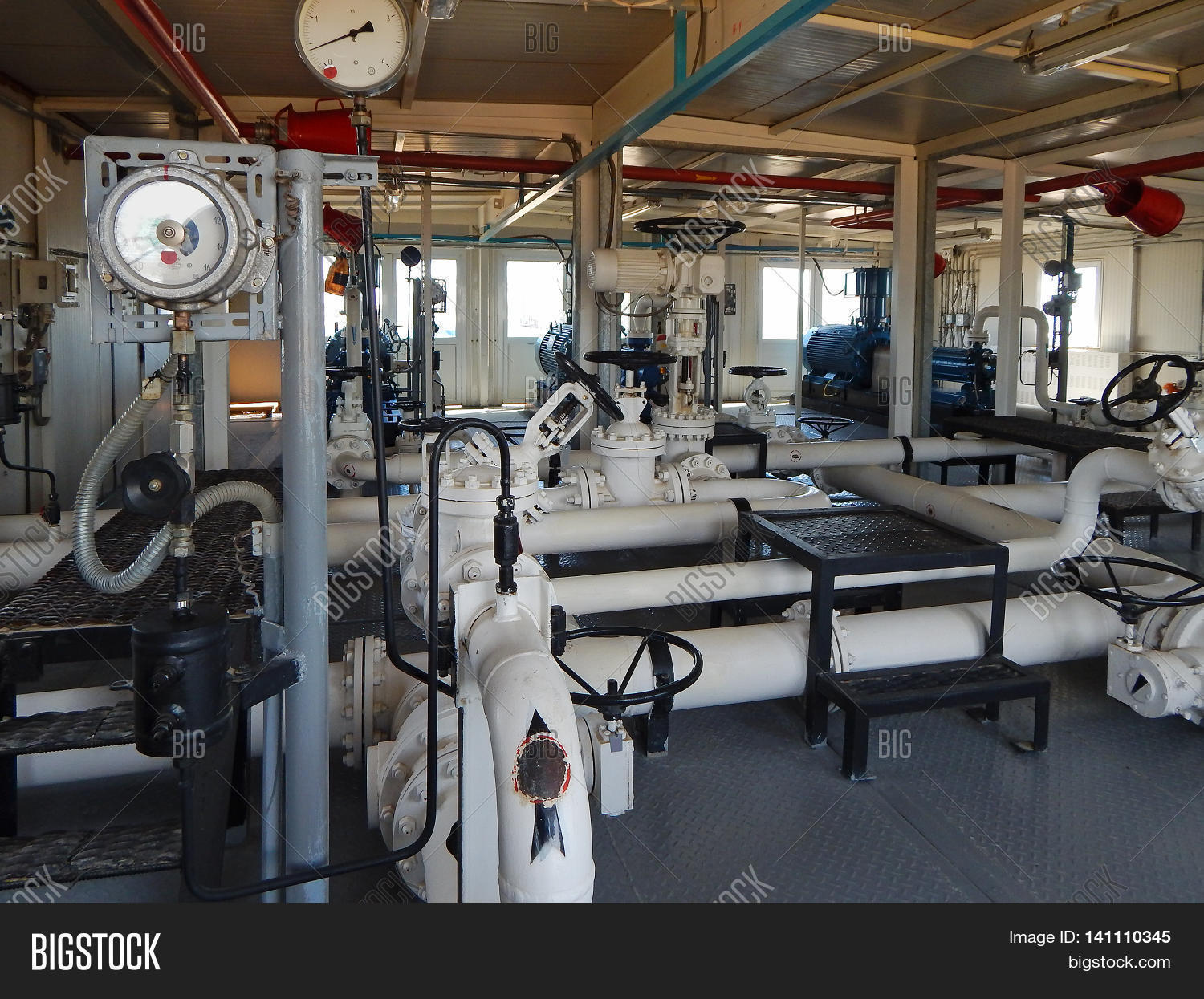Pumping Oil Station. Image & Photo (Free Trial) | Bigstock