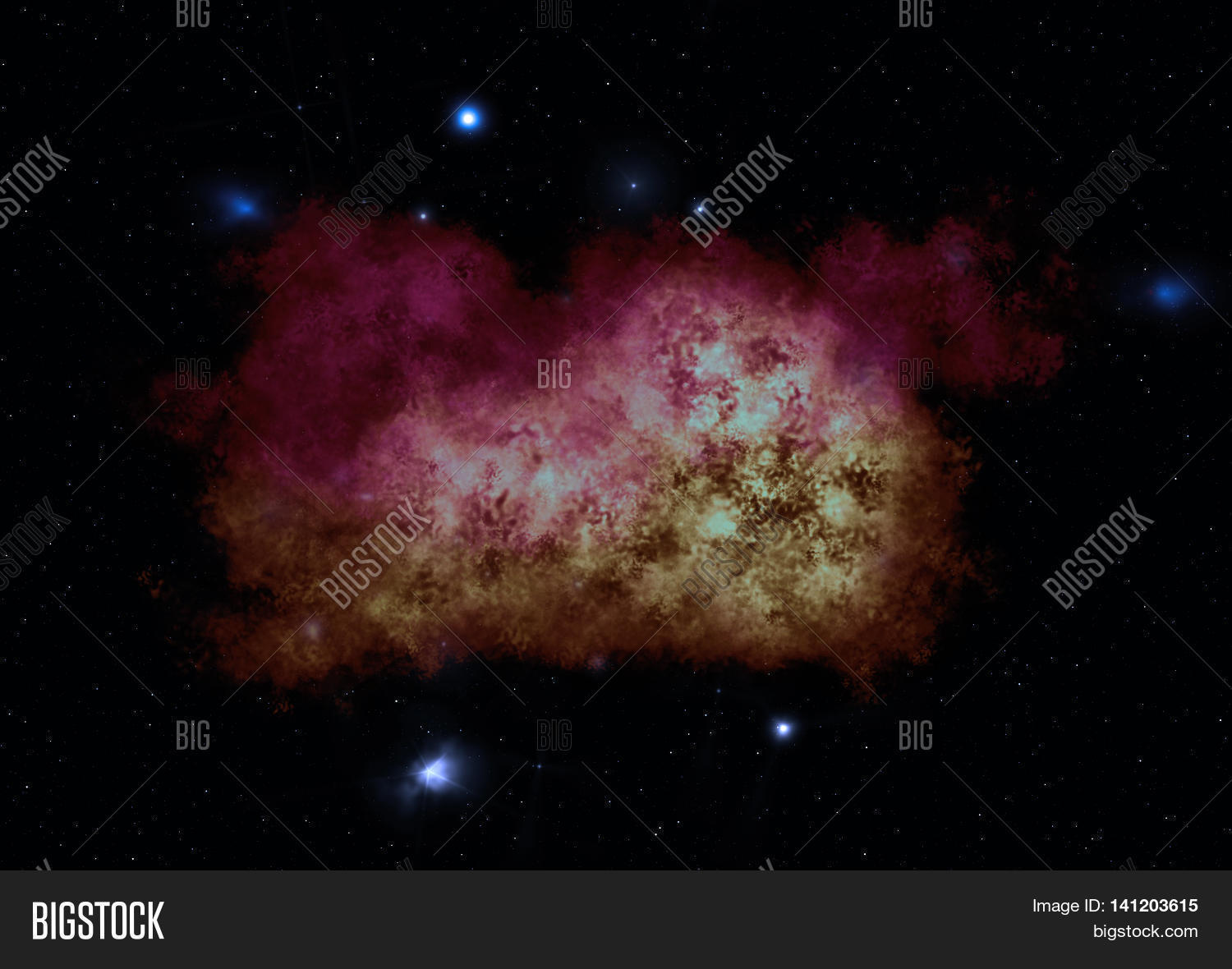 Star Field Space Image & Photo (Free Trial) | Bigstock