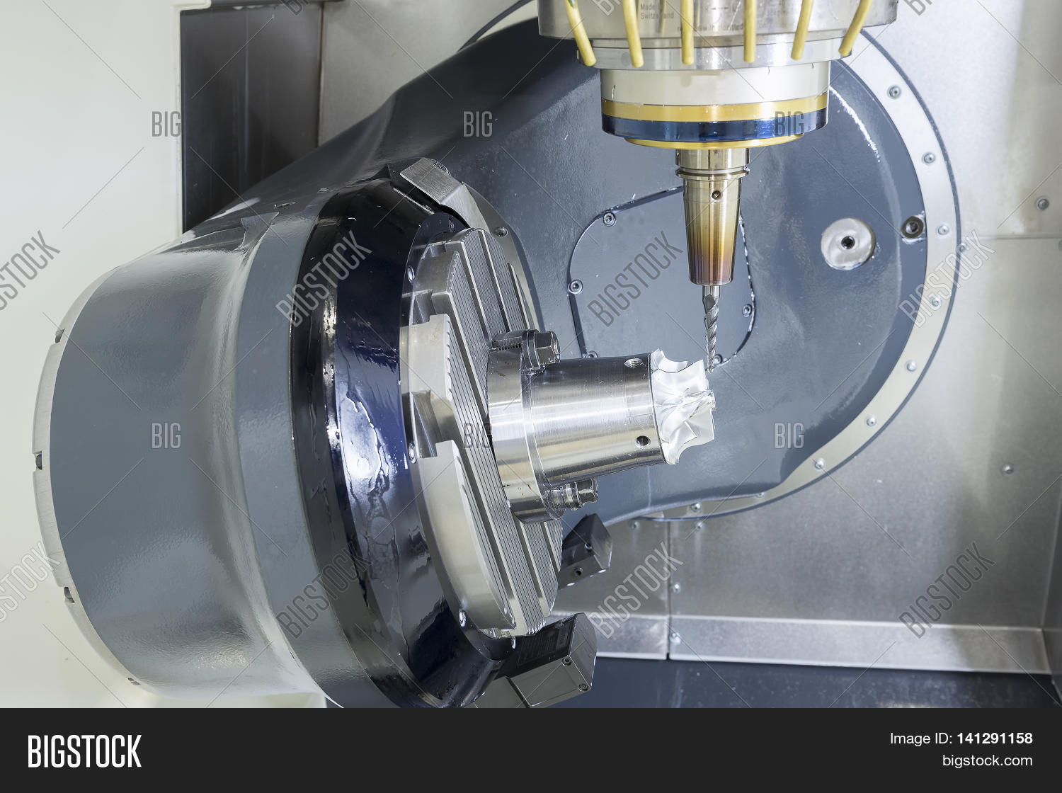 5-axis CNC Machine Image & Photo (Free Trial) | Bigstock