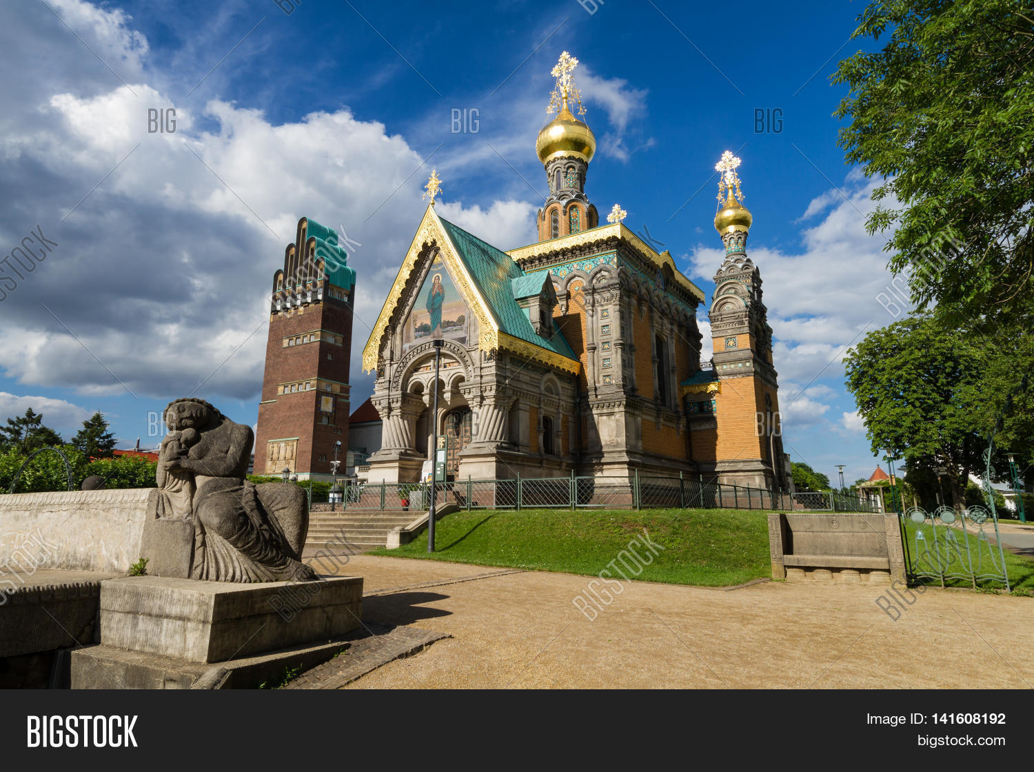 Mathildenhoehe Image & Photo (Free Trial) | Bigstock