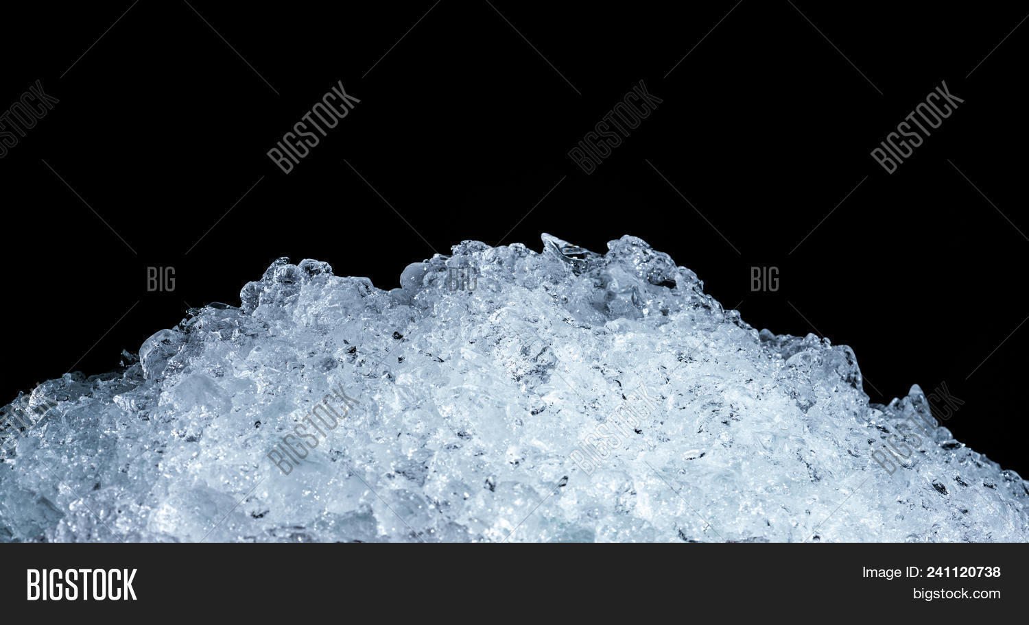 Pile Crushed Ice Cubes Image & Photo (Free Trial) | Bigstock