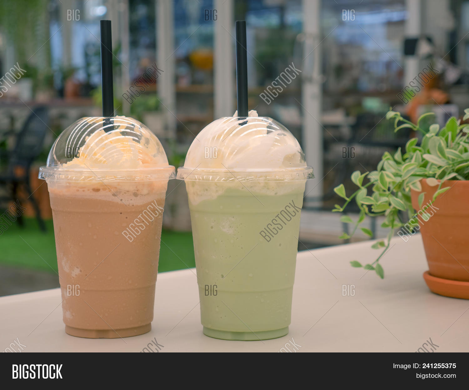 Green Tea Frappe Image & Photo (Free Trial) | Bigstock