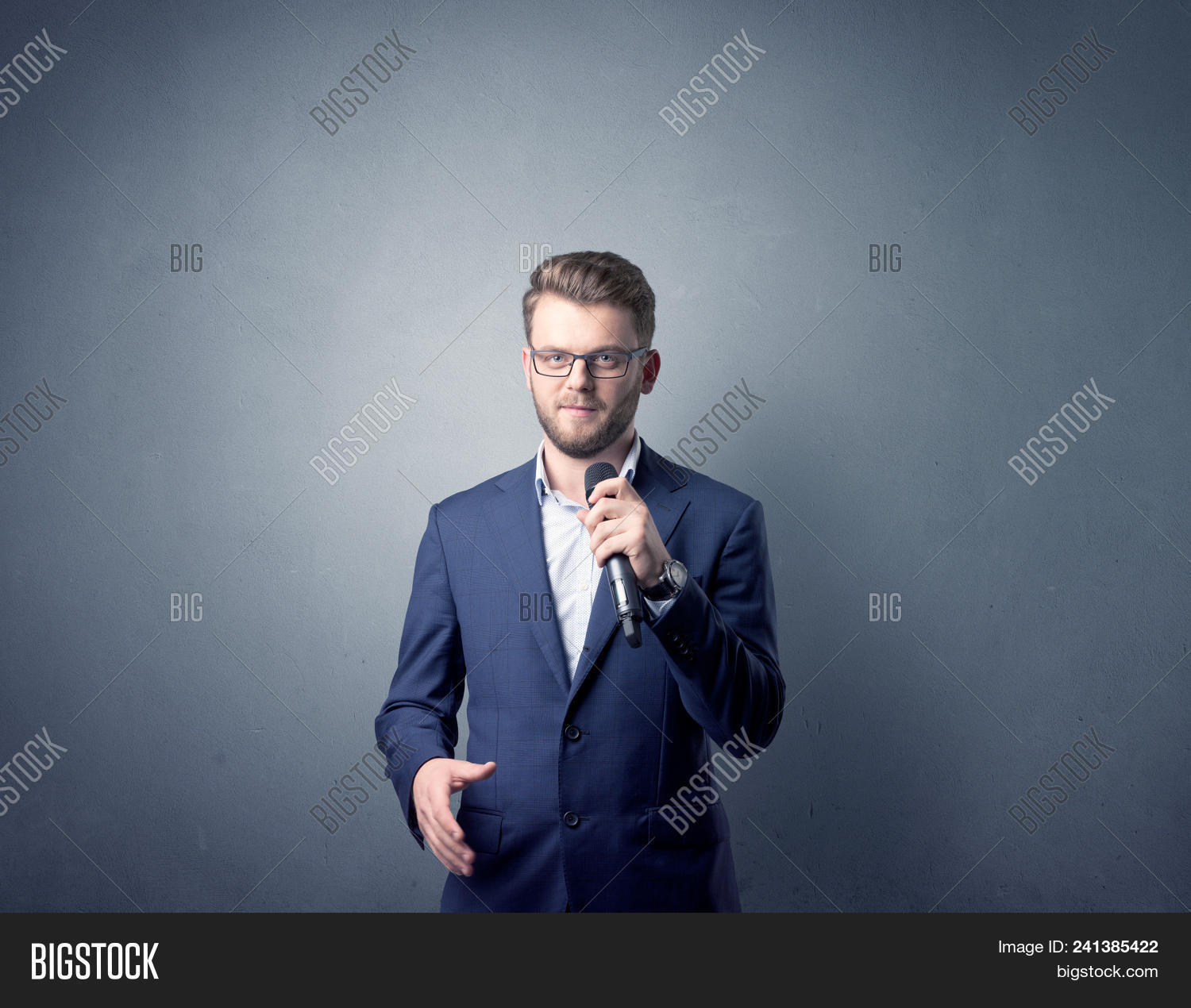 Businessman Speaking Image & Photo (Free Trial) | Bigstock