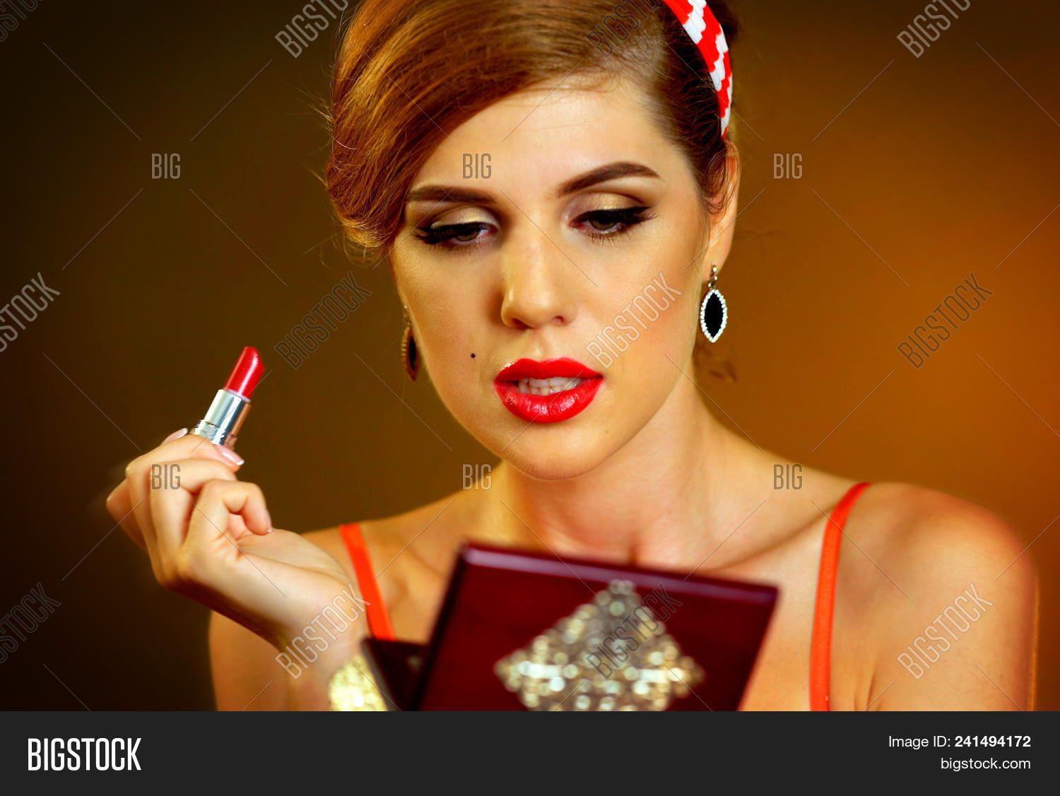 Pin Up Girls Eye Makeup