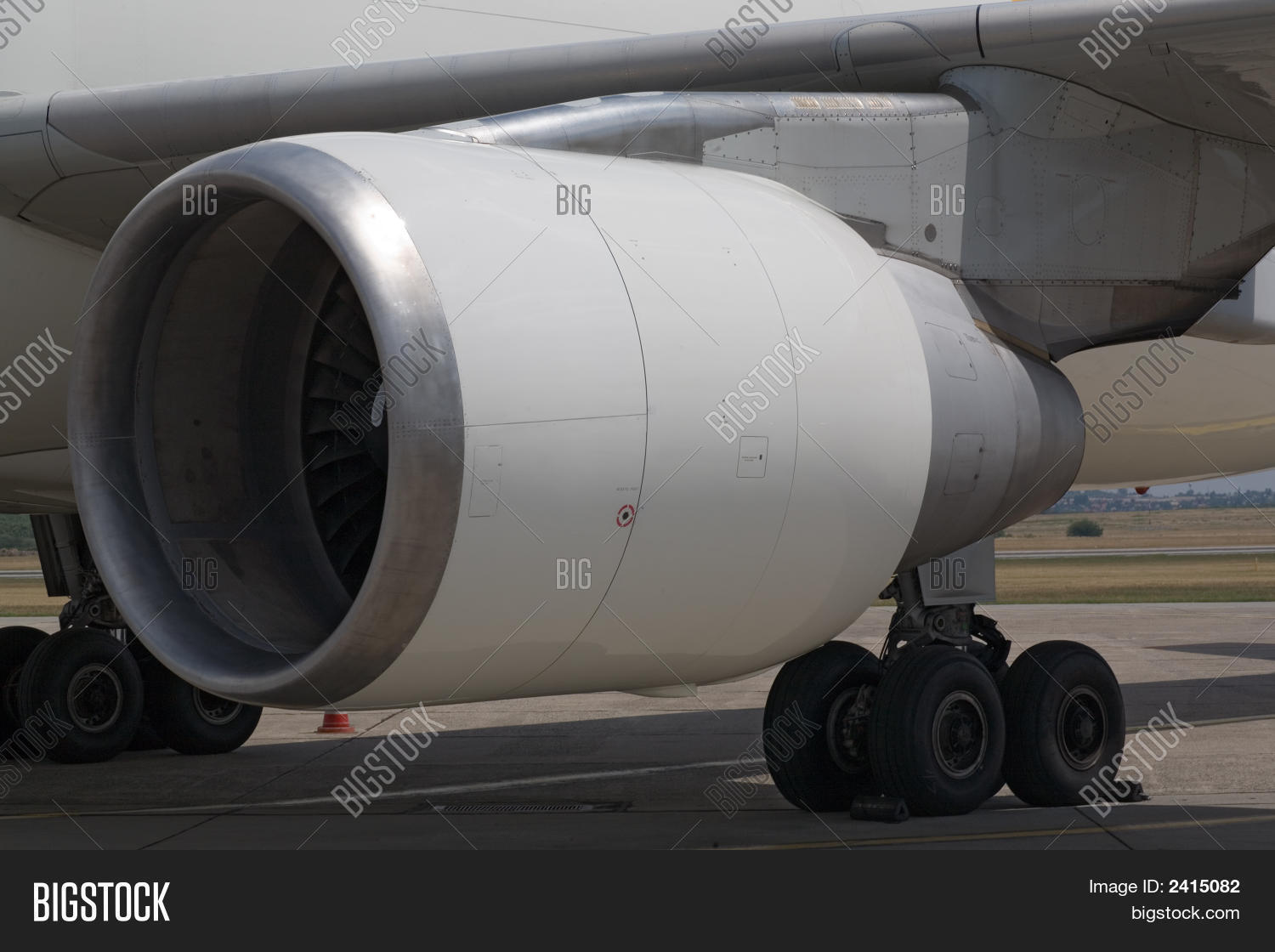 Big Jet Engine On Image & Photo (Free Trial) | Bigstock
