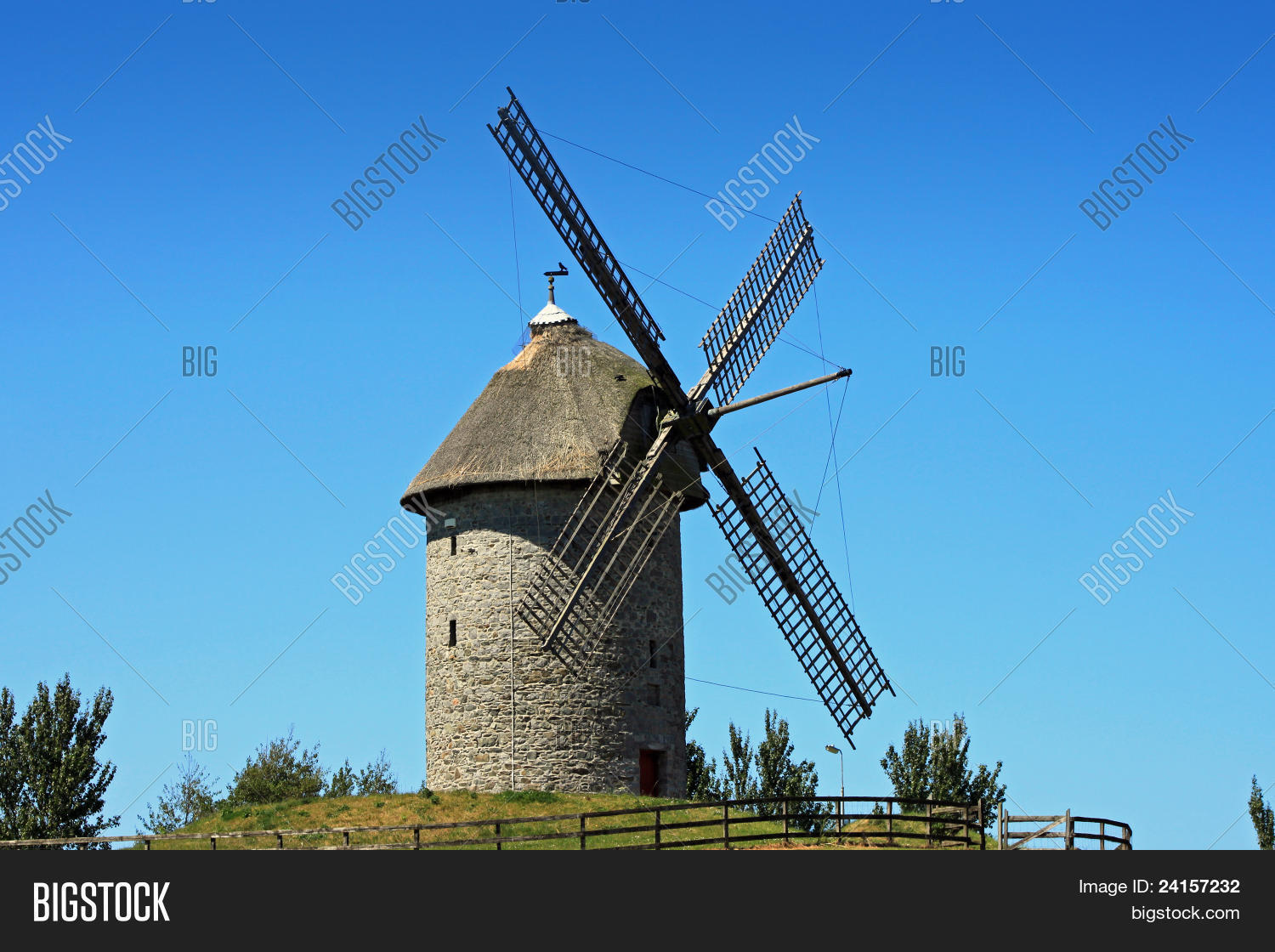 Old Stone Windmill