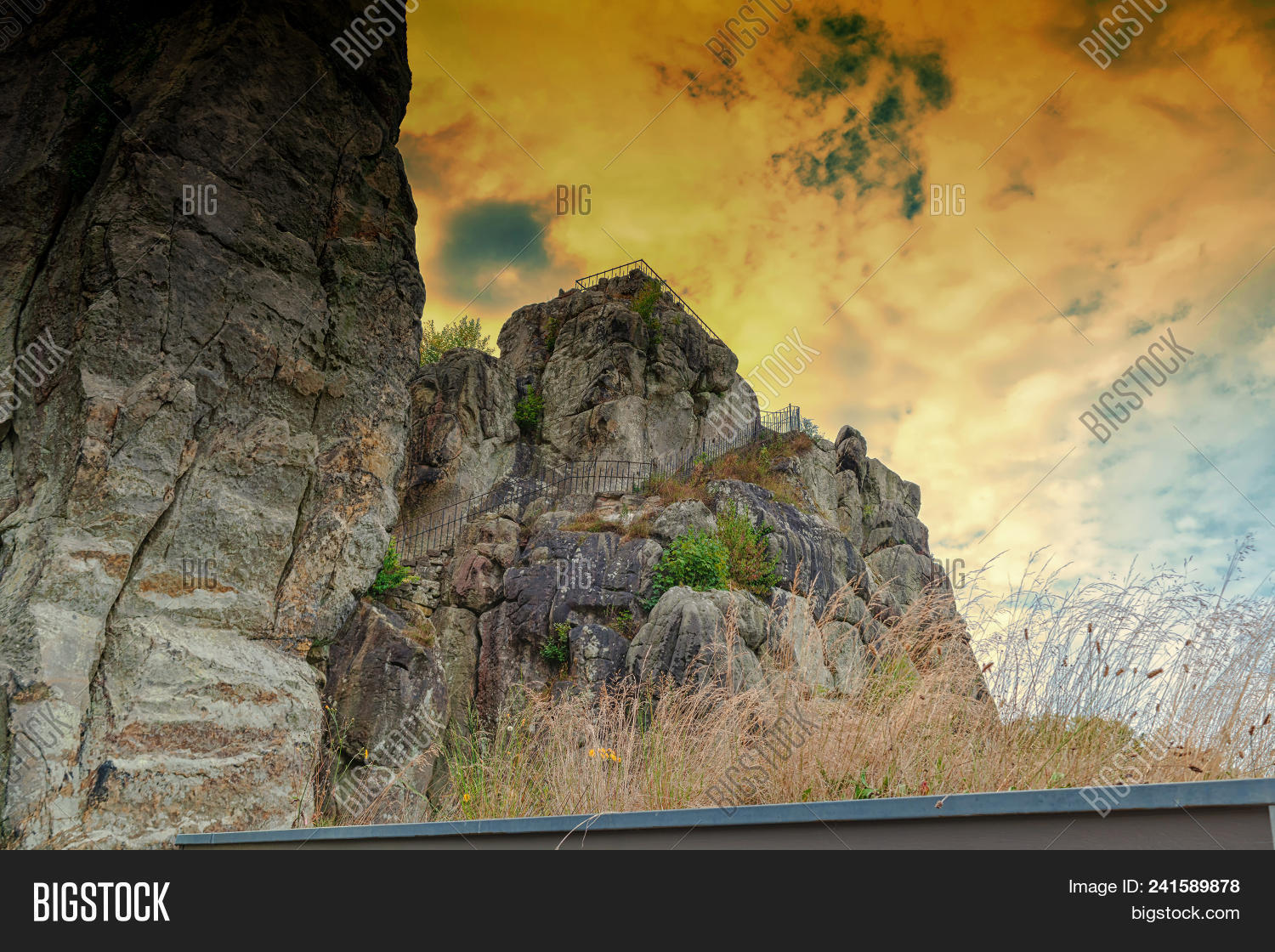 Externsteine, Striking Image & Photo (Free Trial) | Bigstock