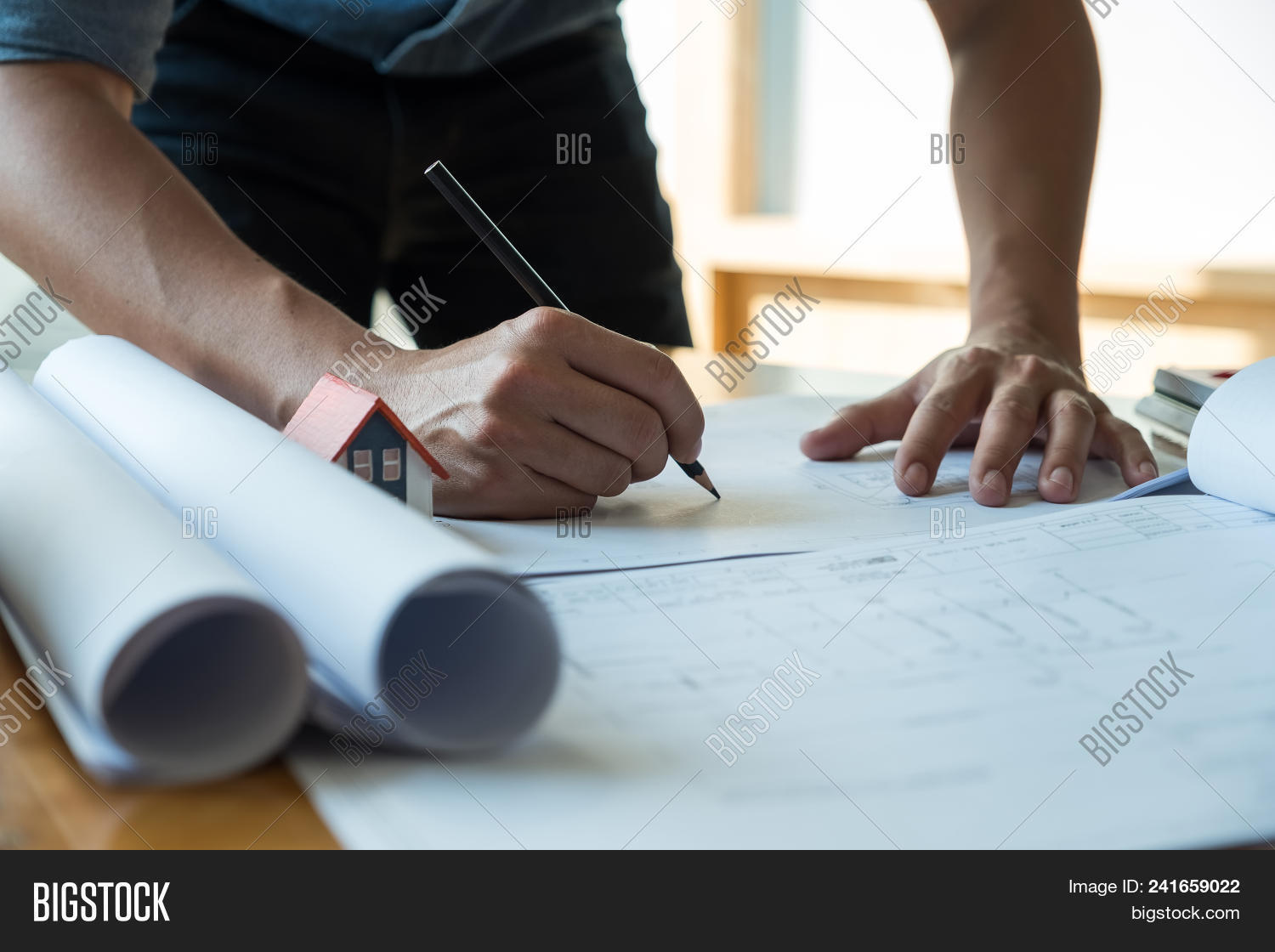 Close Man Working Image & Photo (Free Trial) | Bigstock