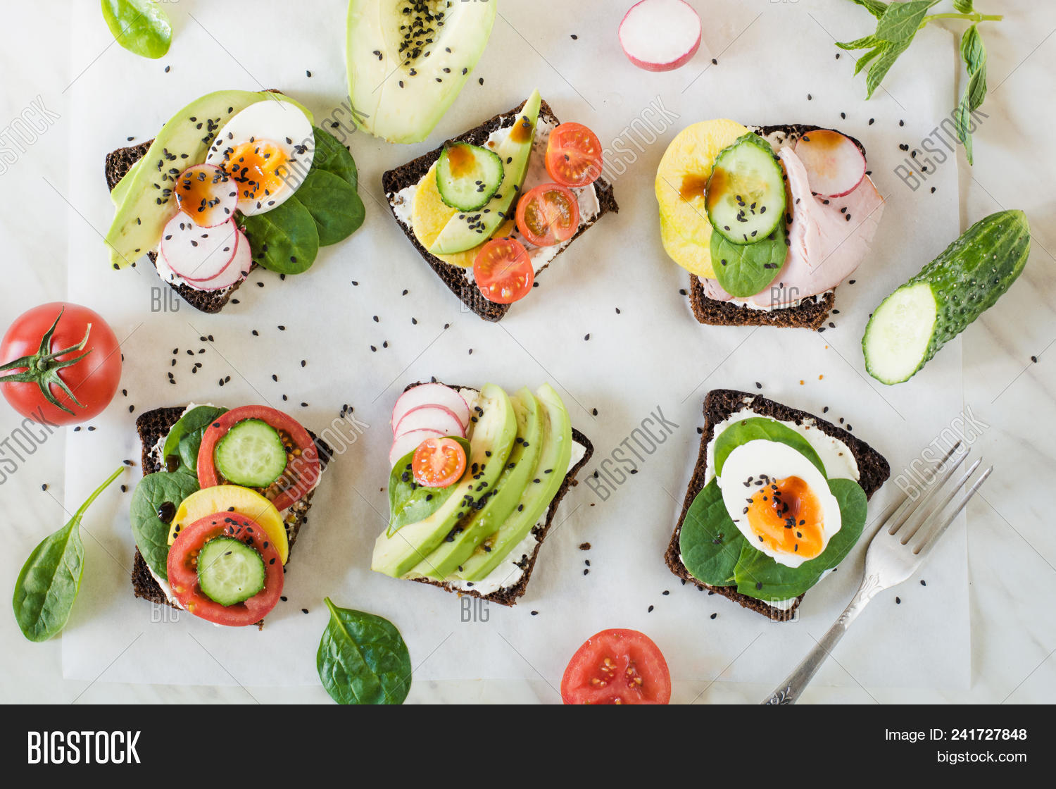 Different Sandwiches Image & Photo (Free Trial) | Bigstock