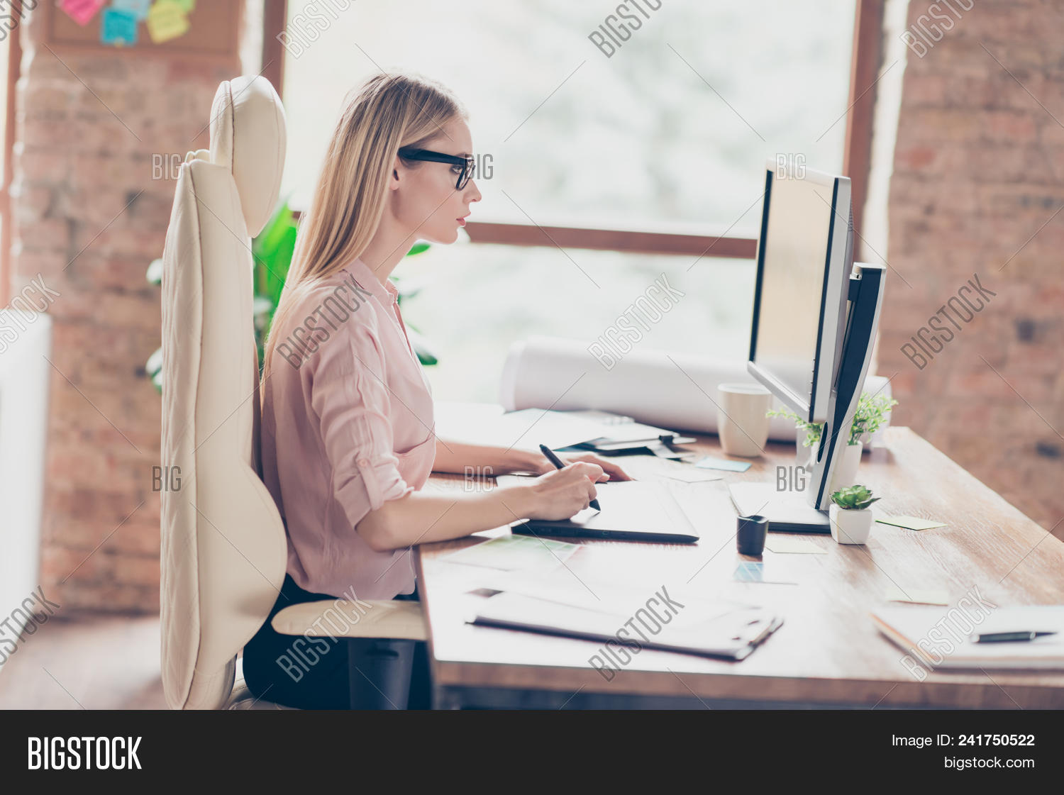 Side View Profile Image & Photo (Free Trial) | Bigstock