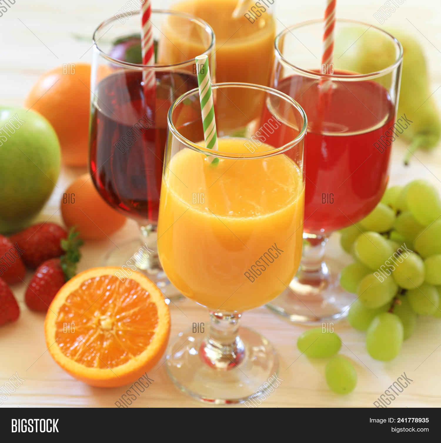 Variety Fruit Juices Image & Photo (Free Trial) | Bigstock