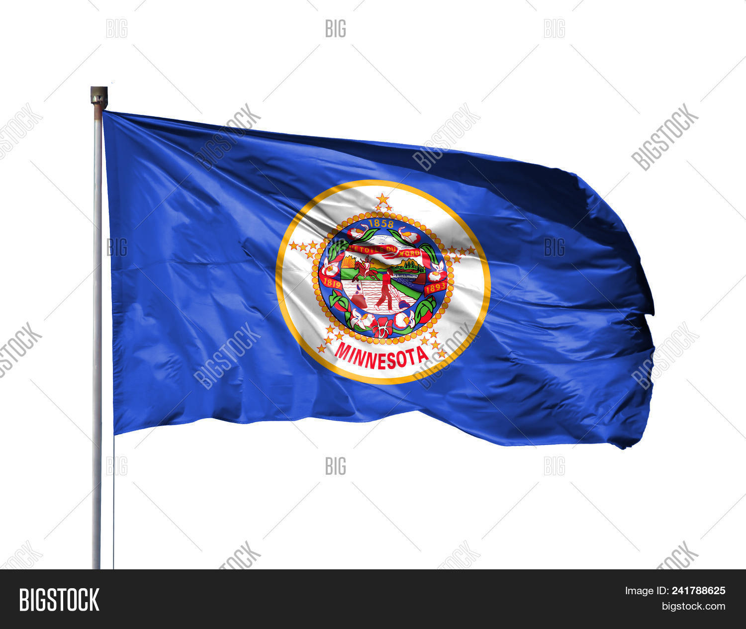 Flag State Minnesota Image & Photo (Free Trial) | Bigstock