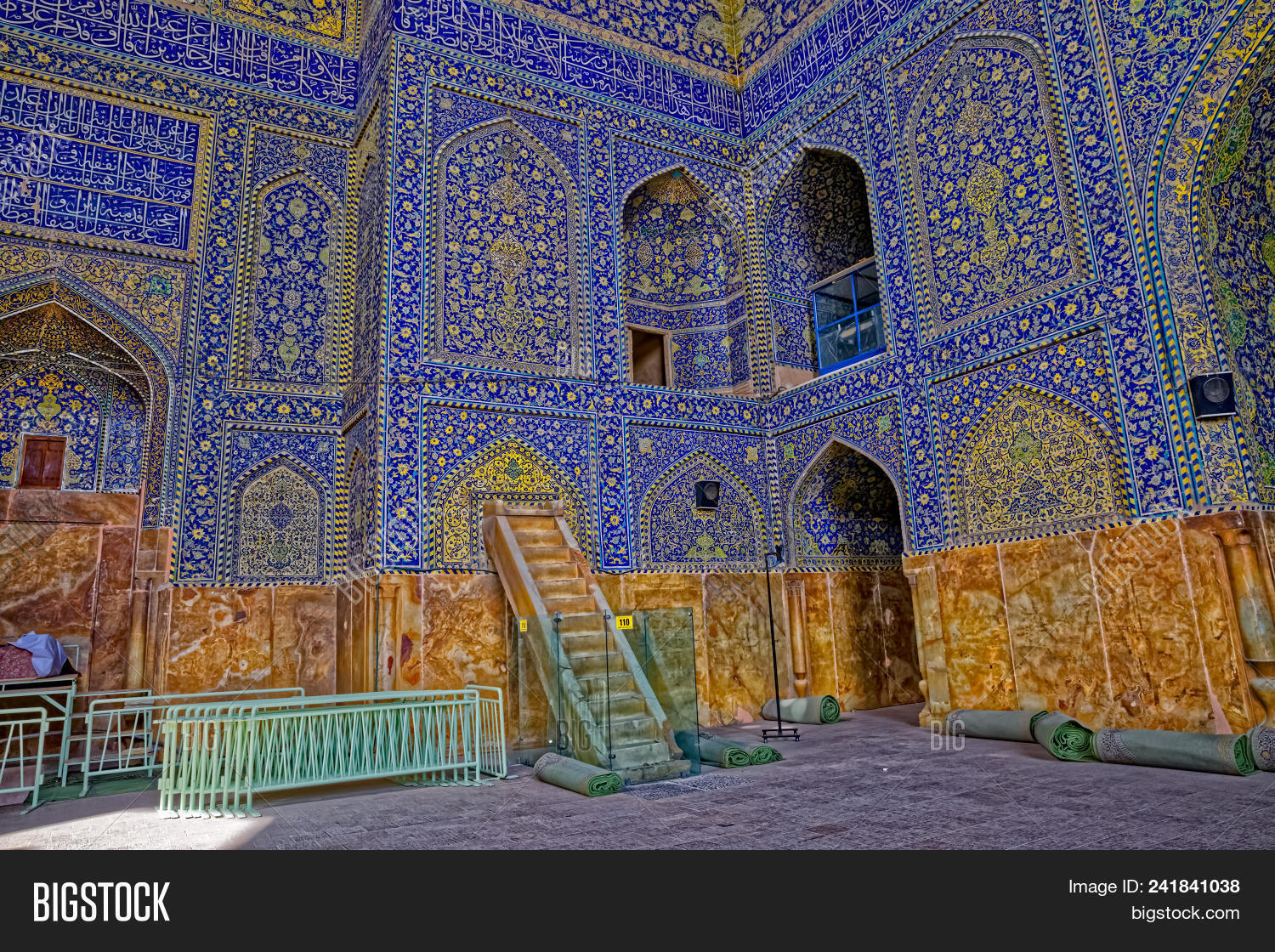 Shah Mosque Interior