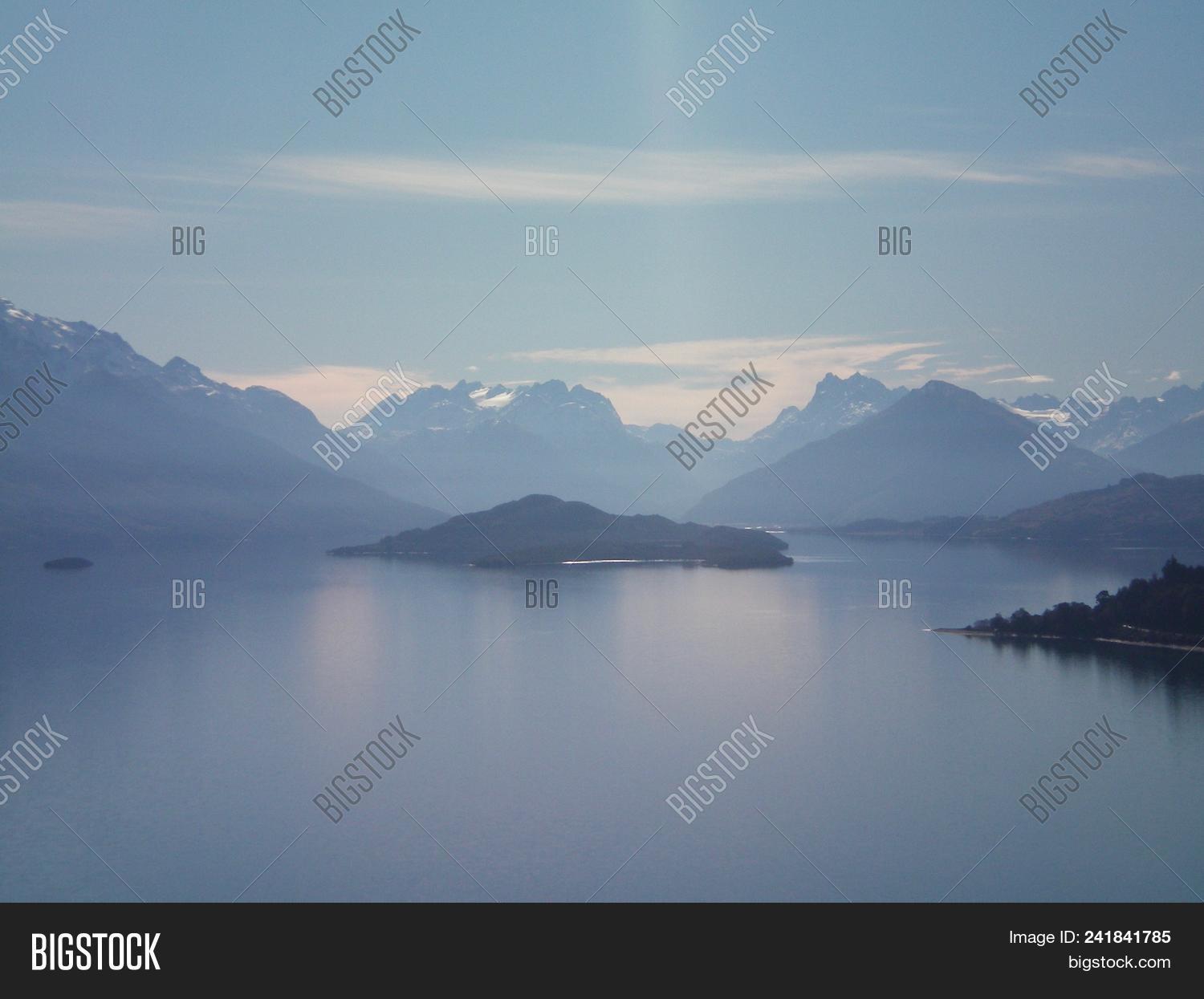 Silver Grey Lake Image & Photo (Free Trial) | Bigstock