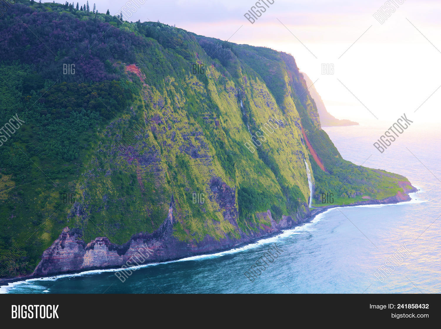 Mountains Meet Sea Image & Photo (Free Trial) | Bigstock