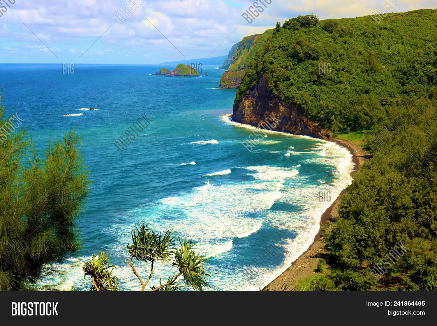 Waves Crashing Onshore Image & Photo (Free Trial) | Bigstock