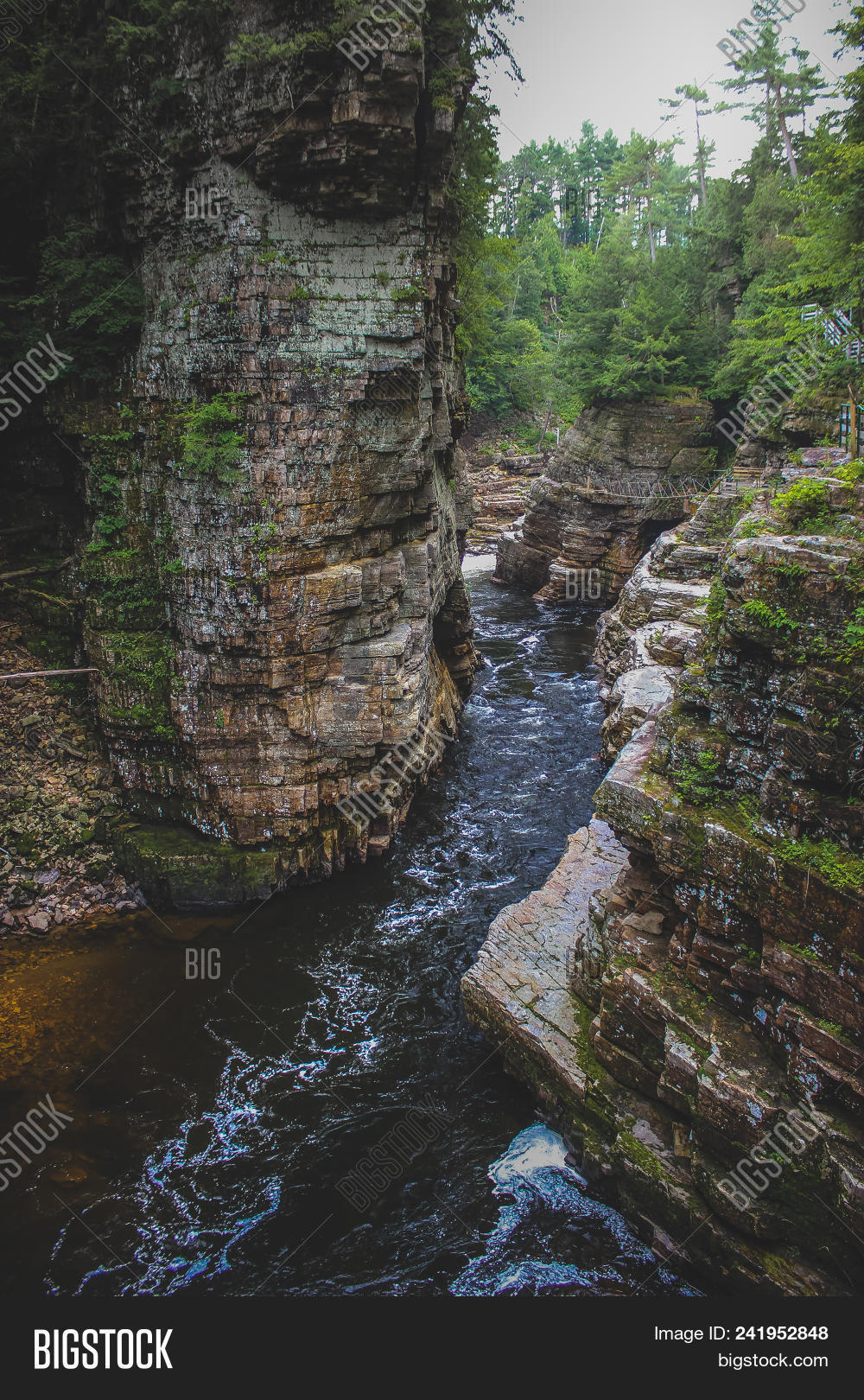Stunning Ausable Chasm Image & Photo (Free Trial) | Bigstock