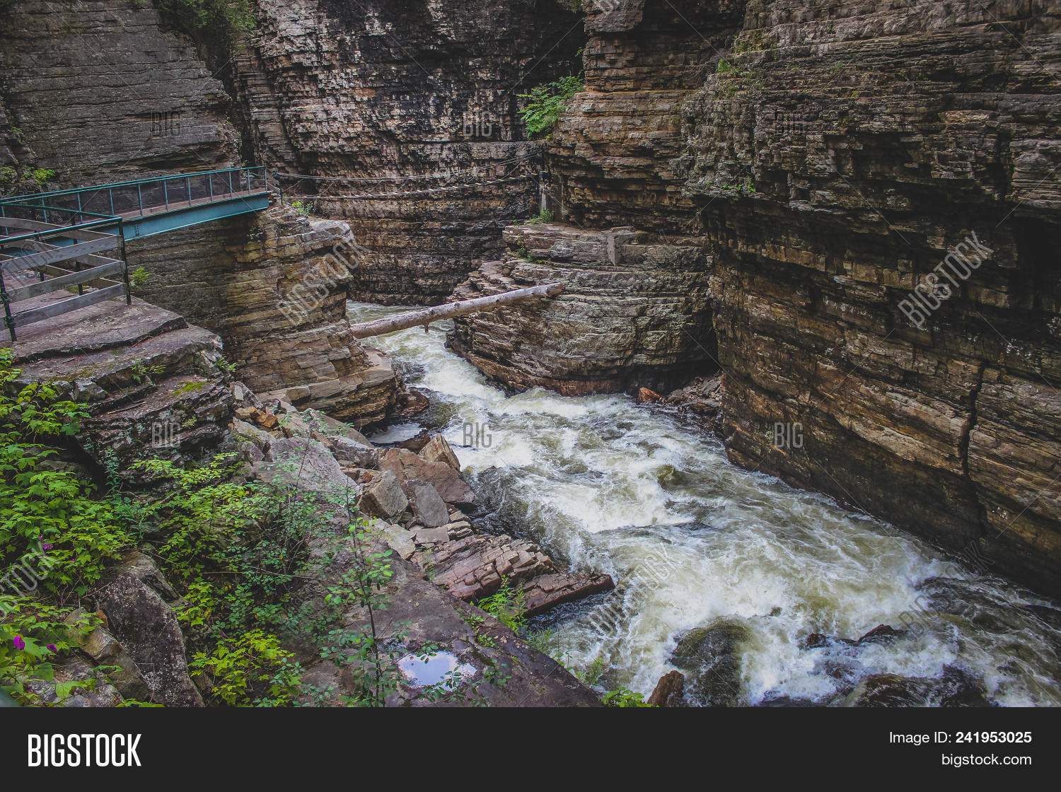 Stunning Ausable Chasm Image & Photo (Free Trial) | Bigstock