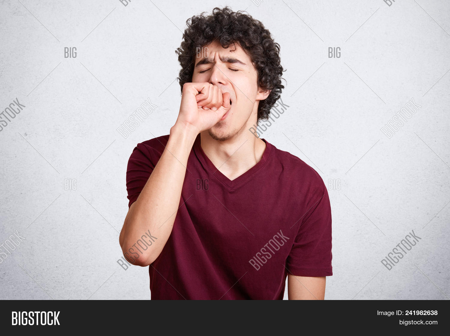 Attractive Sleepy Male Image & Photo (Free Trial) | Bigstock