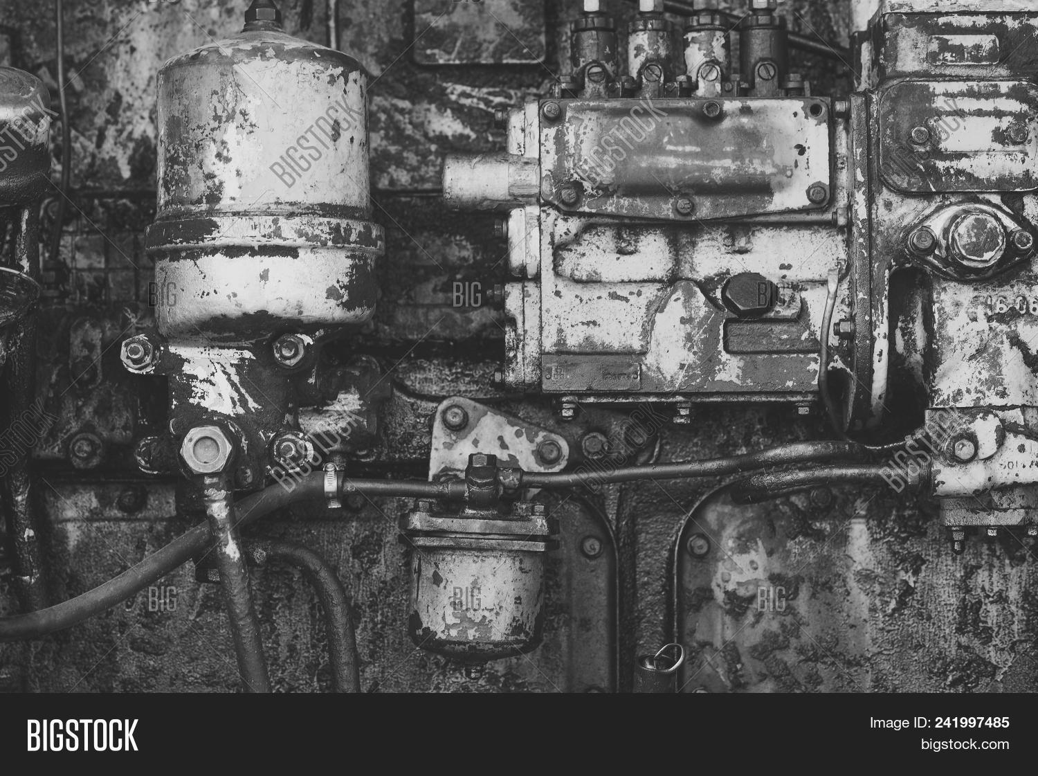 Machinery Oil Dirt On Image & Photo (Free Trial) | Bigstock