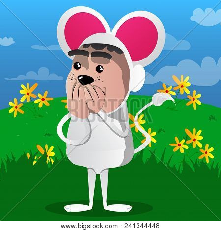 Boy Dressed Mouse Vector & Photo (Free Trial) | Bigstock