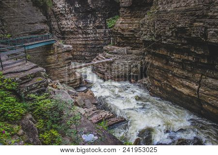Stunning Ausable Chasm Image & Photo (Free Trial) | Bigstock