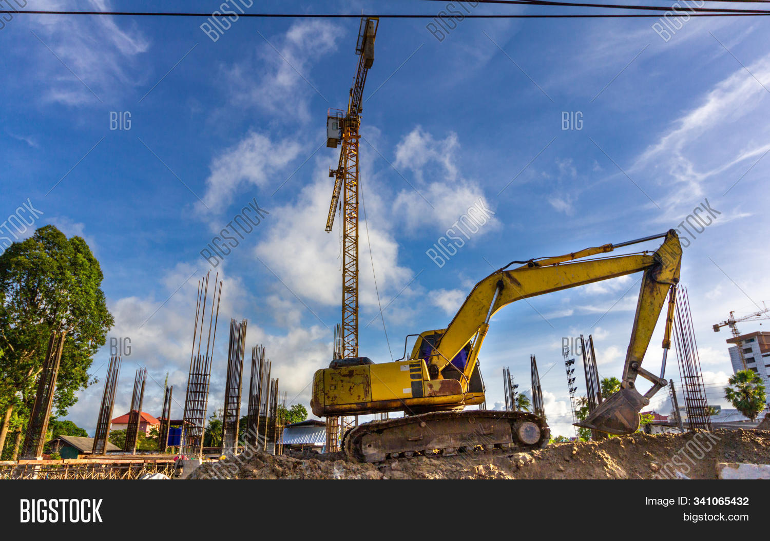 Excavator Loader Image & Photo (Free Trial) | Bigstock